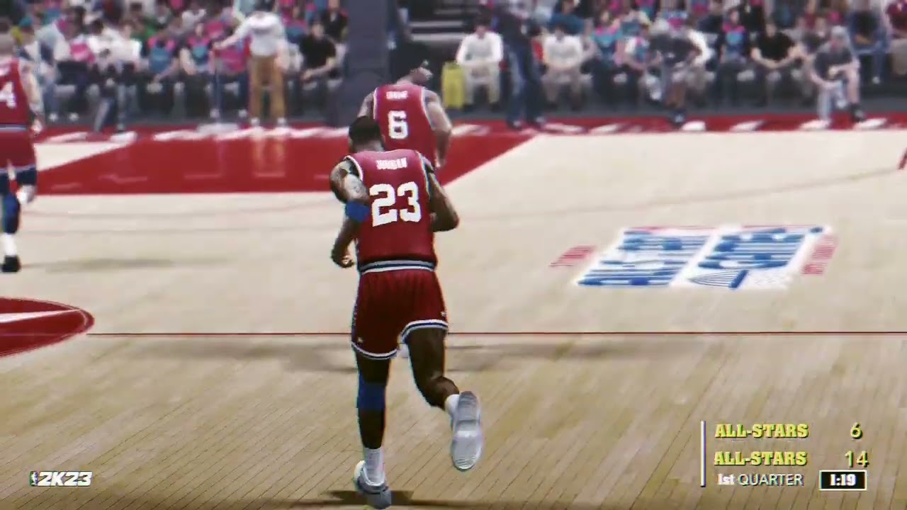 NBA 2K23 RETRO ALLSTARS (2K14 REMASTERED) Michael Jordan SMOOTH jumper🔥 ...