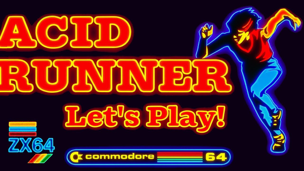 I Played Acid Runner. What A Hidden Gem | C64 Action!! - YouTube