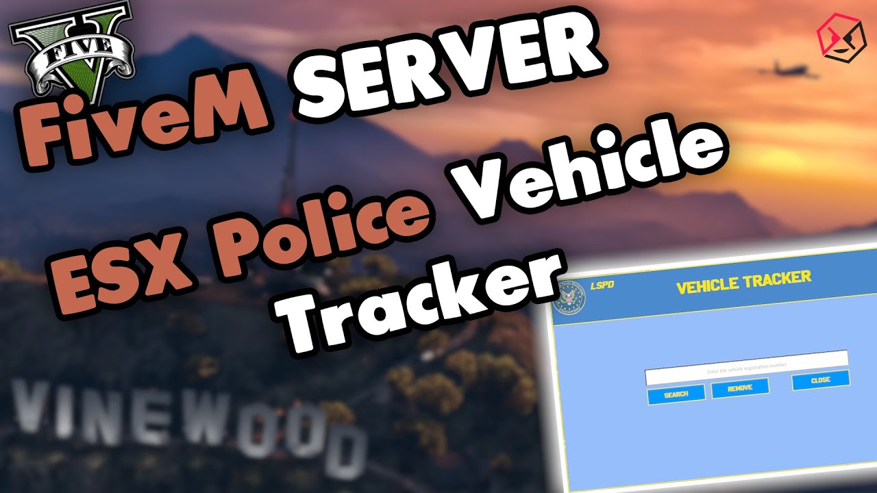 FiveM | ESX Police Vehicle Tracker [with UI] | FiveM Server einrichten ...