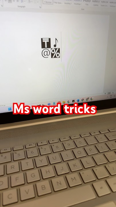 Ms word symbol shortcut | #viral #asmr #computer #shortcutkeys #msword_computer - YouTube