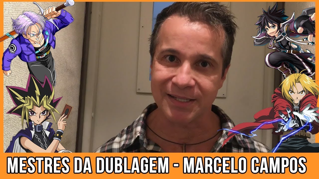 Mestres da Dublagem - Marcelo Campos - YouTube