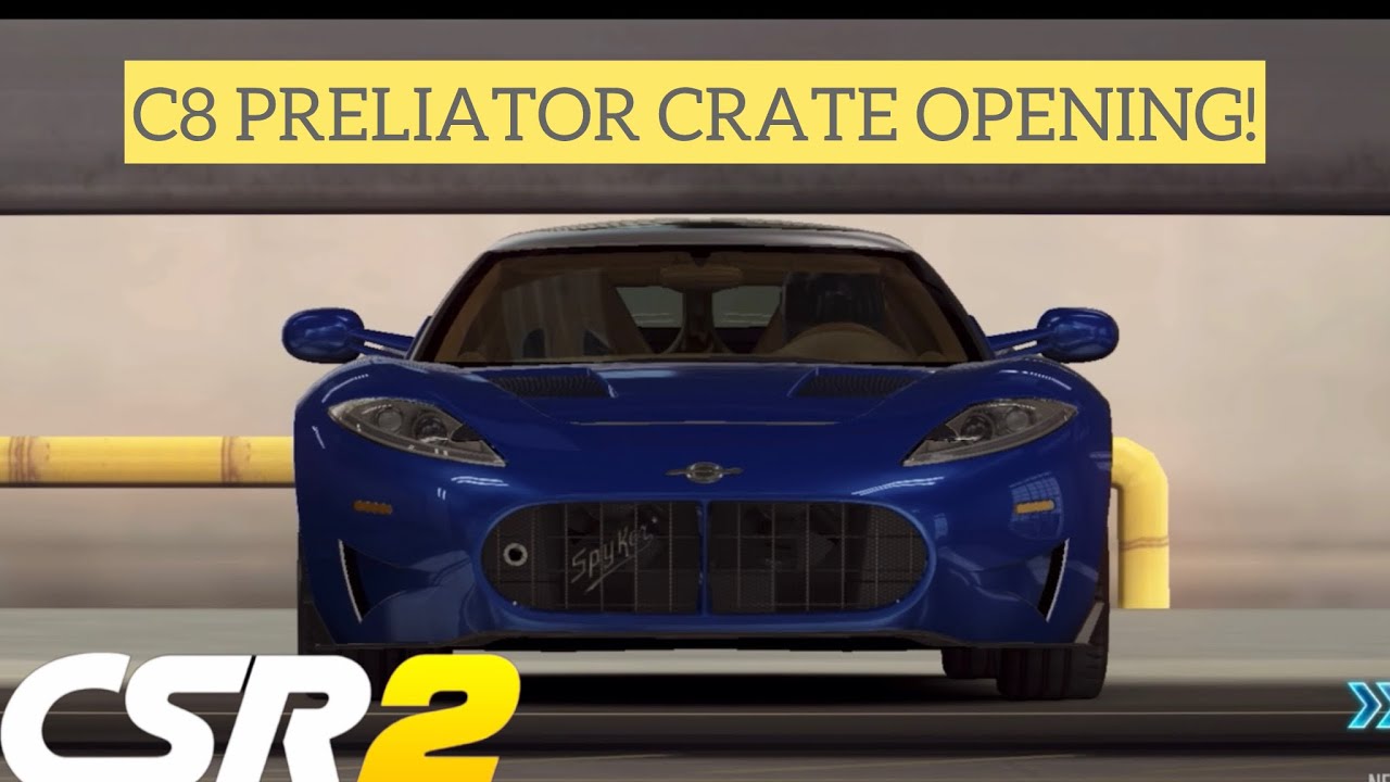 CSR2 | Spyker C8 Preliator Carte Opening! | Prestige Cup Car - YouTube