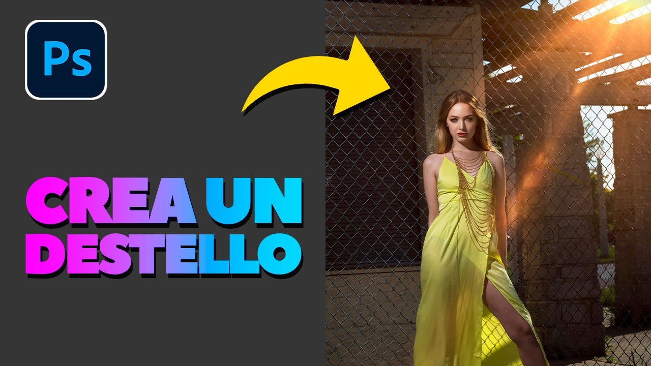 Cómo CREAR un DESTELLO de LUZ REALISTA en Photoshop | Alain Perdomo ...