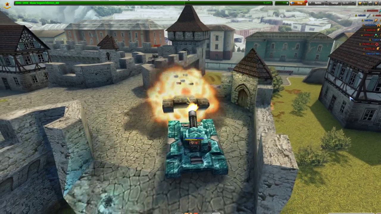 Tanki Gameplay - YouTube
