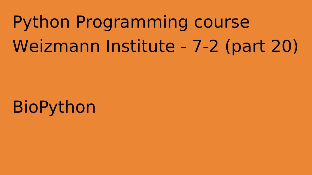 Python programming course 2024.12 part 20 - YouTube