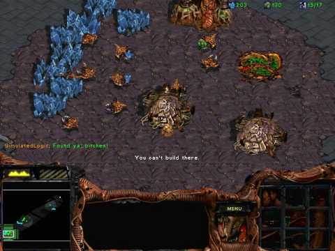starcraft Build order 1 - YouTube