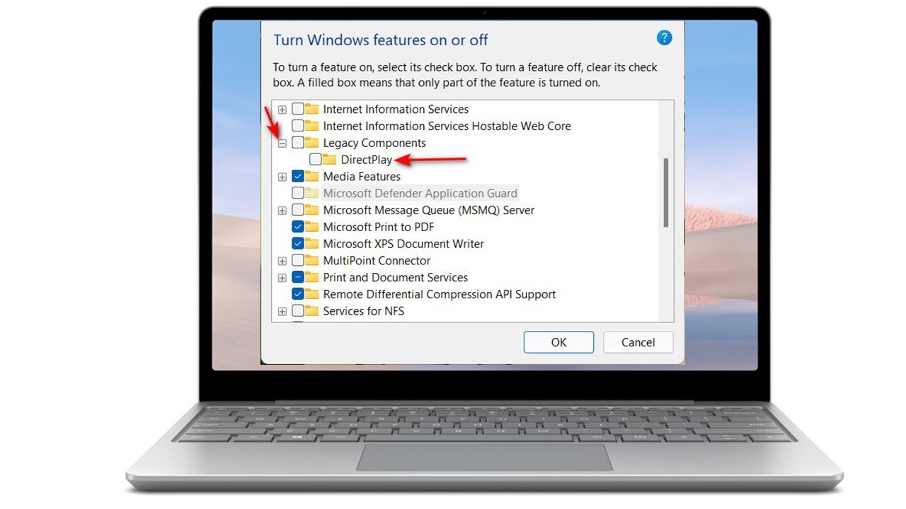 How To Enable Or Disable Direct Play In Windows - YouTube