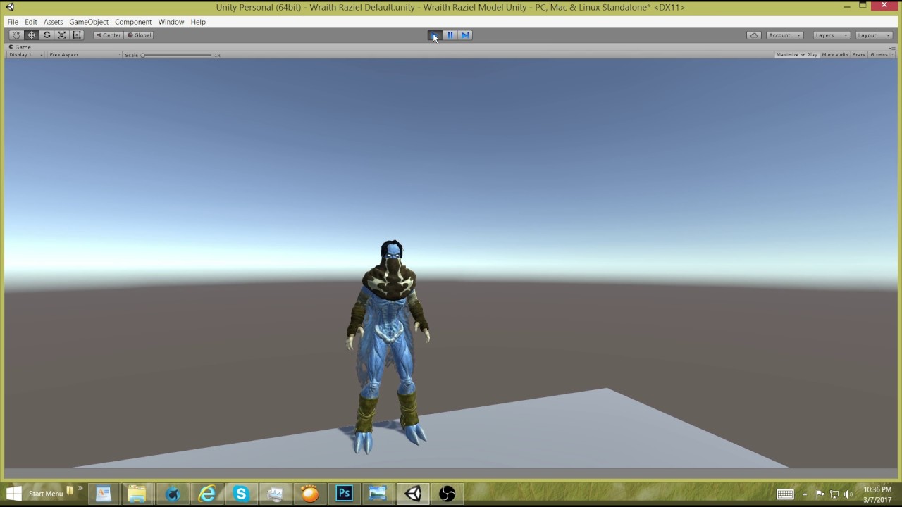 Wraith Movement Animation Start - YouTube