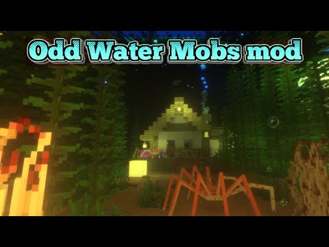 Minecraft 1.16.5 - Odd Water Mobs mod - YouTube