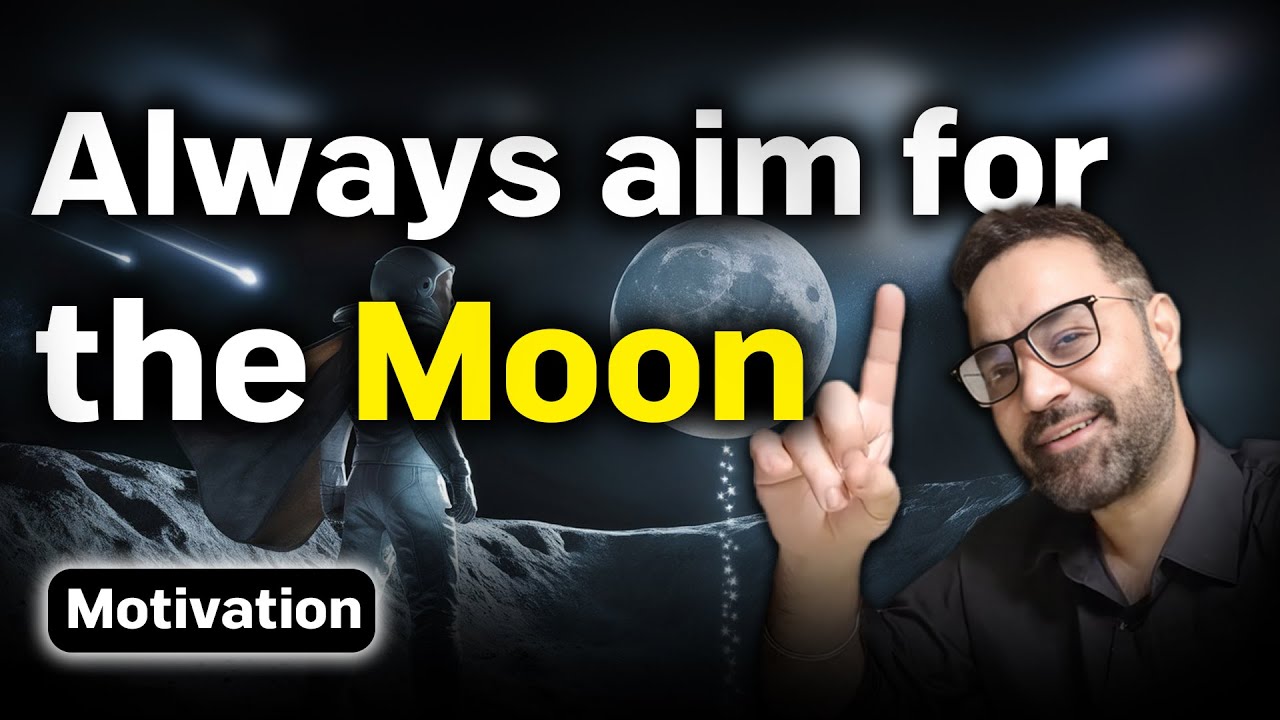 Always Aim For The Moon | CAT 2024 | MBA Motivation #motivation # ...