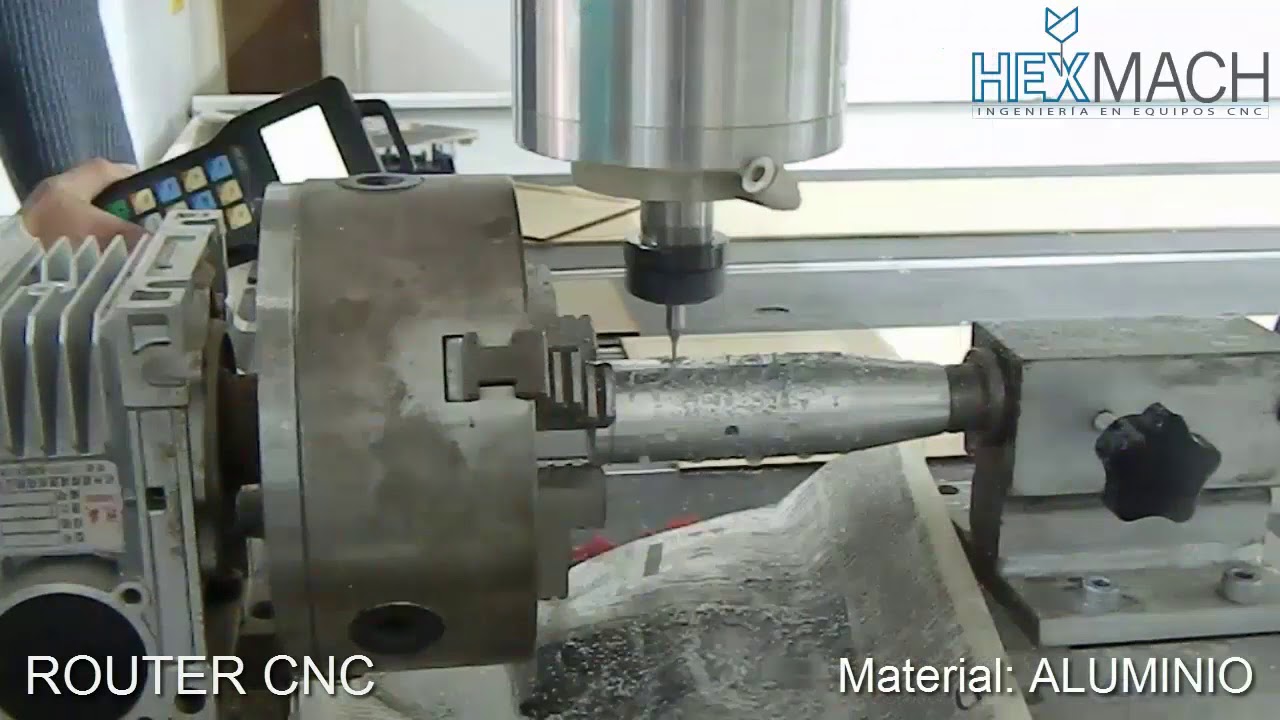 HexMach - Router CNC - YouTube
