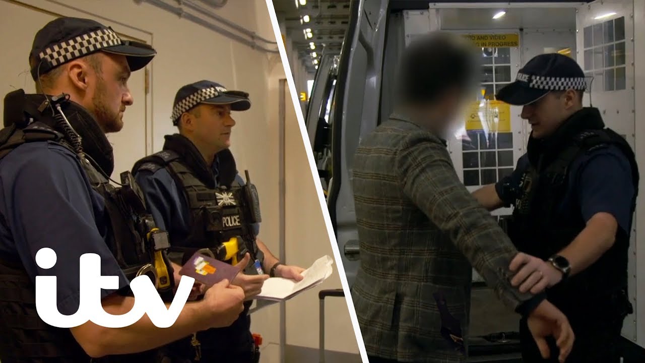 Armed Police Stop a Wanted Man From Leaving a Flight! | Heathrow ...