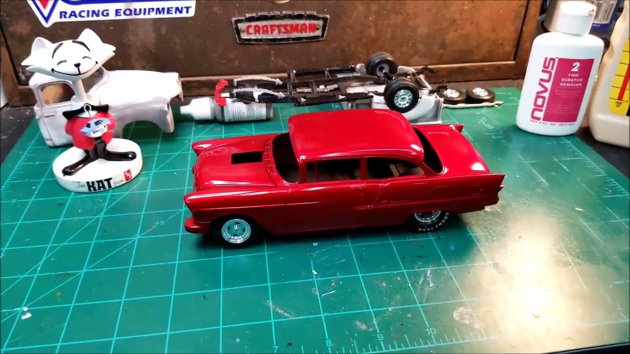 55 Chevy Kit Bash Update #6 - YouTube