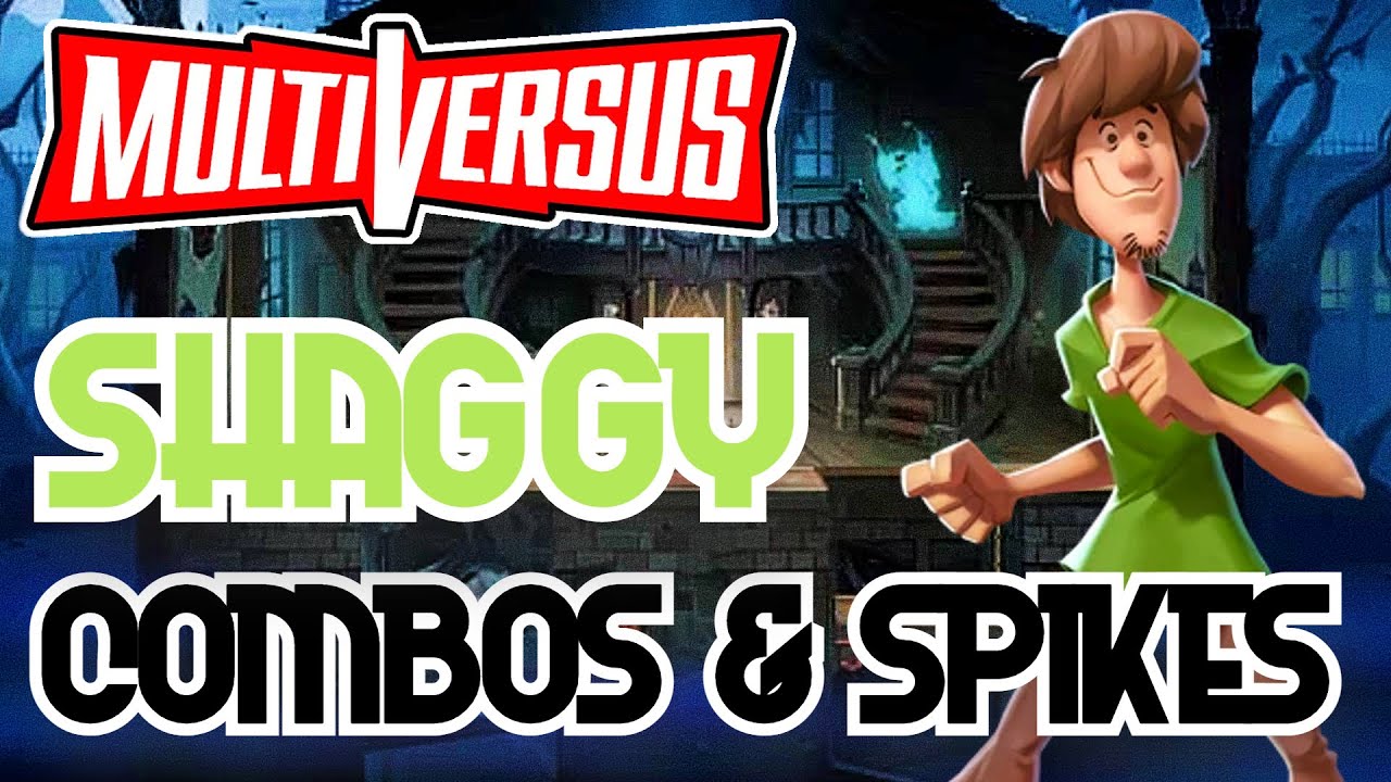 Shaggy MULTIVERSUS Gameplay Montage | Combos, Spikes and Edge Guards - YouTube