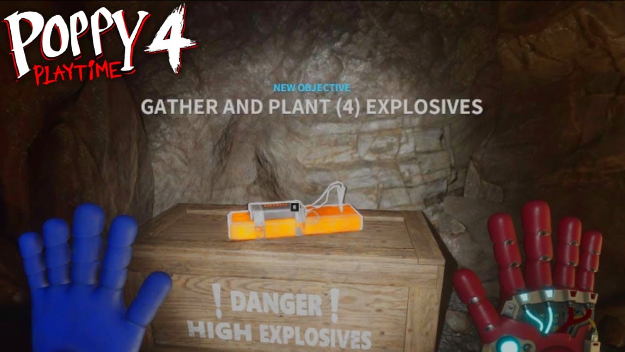 GATHER AND PLANT EXPLOSIVES WALKTHROUGH (POPPY PLAYTIME CHAPTER 4 ...
