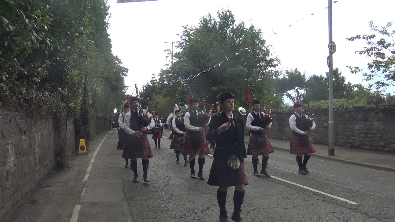 Joe Forde Memorial Pipe Band @ Last Saturday 2019 - YouTube