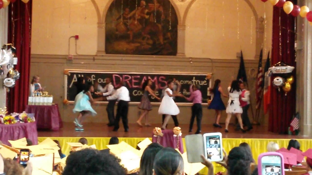 PS 196 Bronx 2014 GRADUATION CLASS PERFORM P3 - YouTube