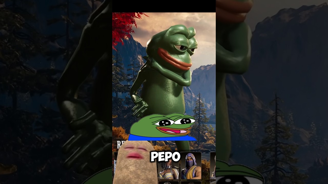 PEEPO en Mortal Kombat 🐸🐸🐸 #shorts #papa #humor #mk #mortalkombat # ...