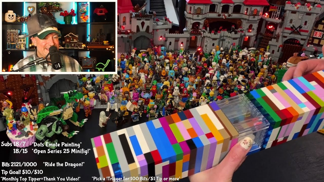 ASMR- Immersive Lego ASMR Let's keep building the 3-1 Castle! (Soft ...