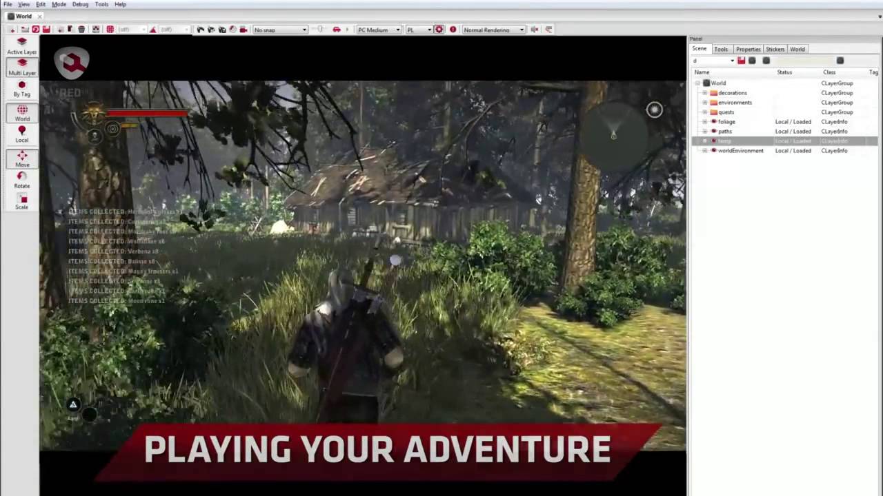 How to create your adventure in REDkit - YouTube
