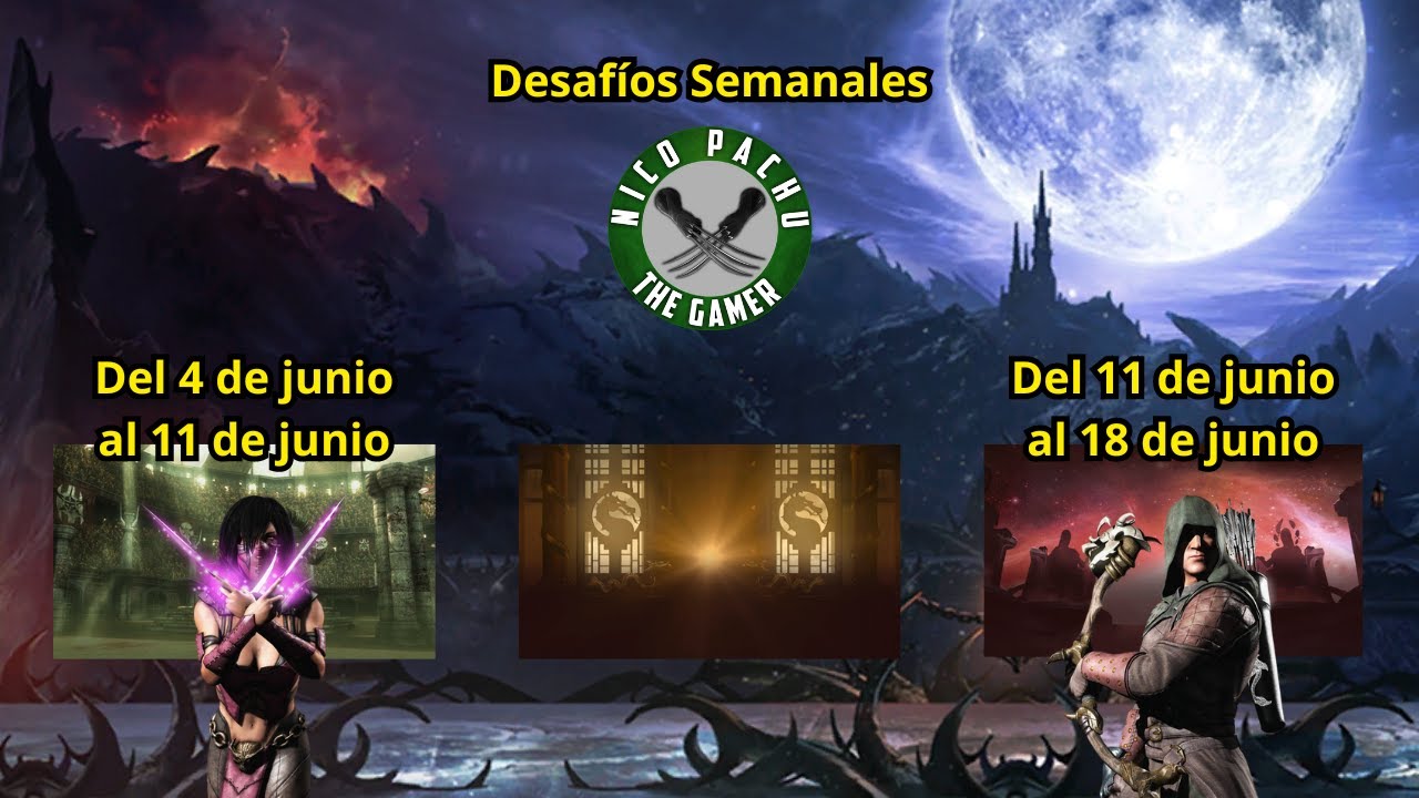 Mortal Kombat Mobile #222 - Desafíos del 4 de junio al 18 de junio ...