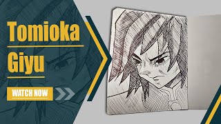 How to draw Tomioka giyu step by step- Demon Slayers. [... | Doovi