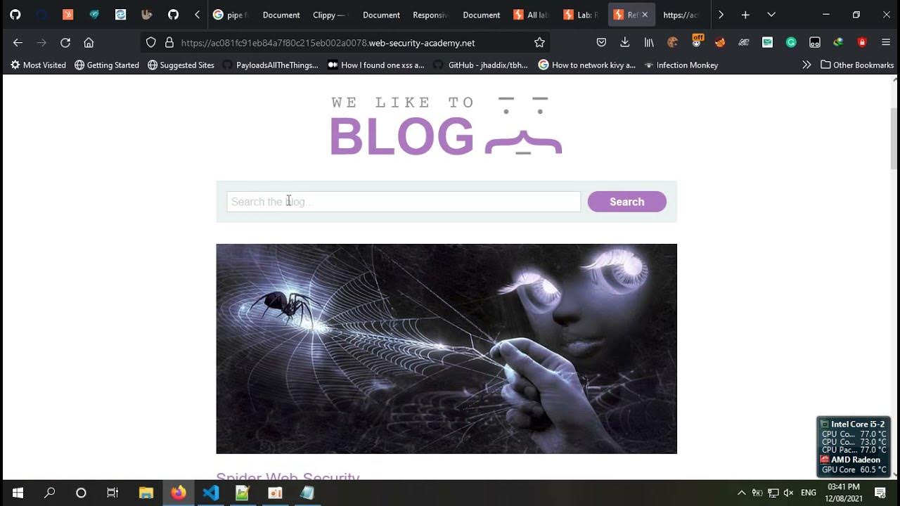 Reflected XSS into HTML context with nothing encoded | XSS | PortSwigger Lab - YouTube