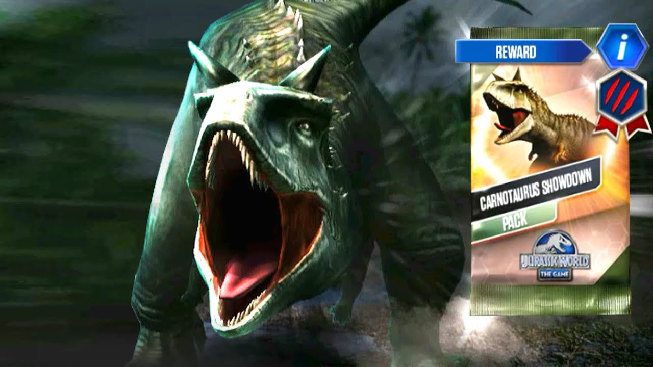 CARNOTAURUS SHOWDOWN PACK SCORPIOS REX DEFEAT 9 OPPONENTS | JURASSIC ...