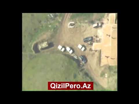 Cəbhədə erməni generalı belə vuruldu – RƏSMİ VİDEO