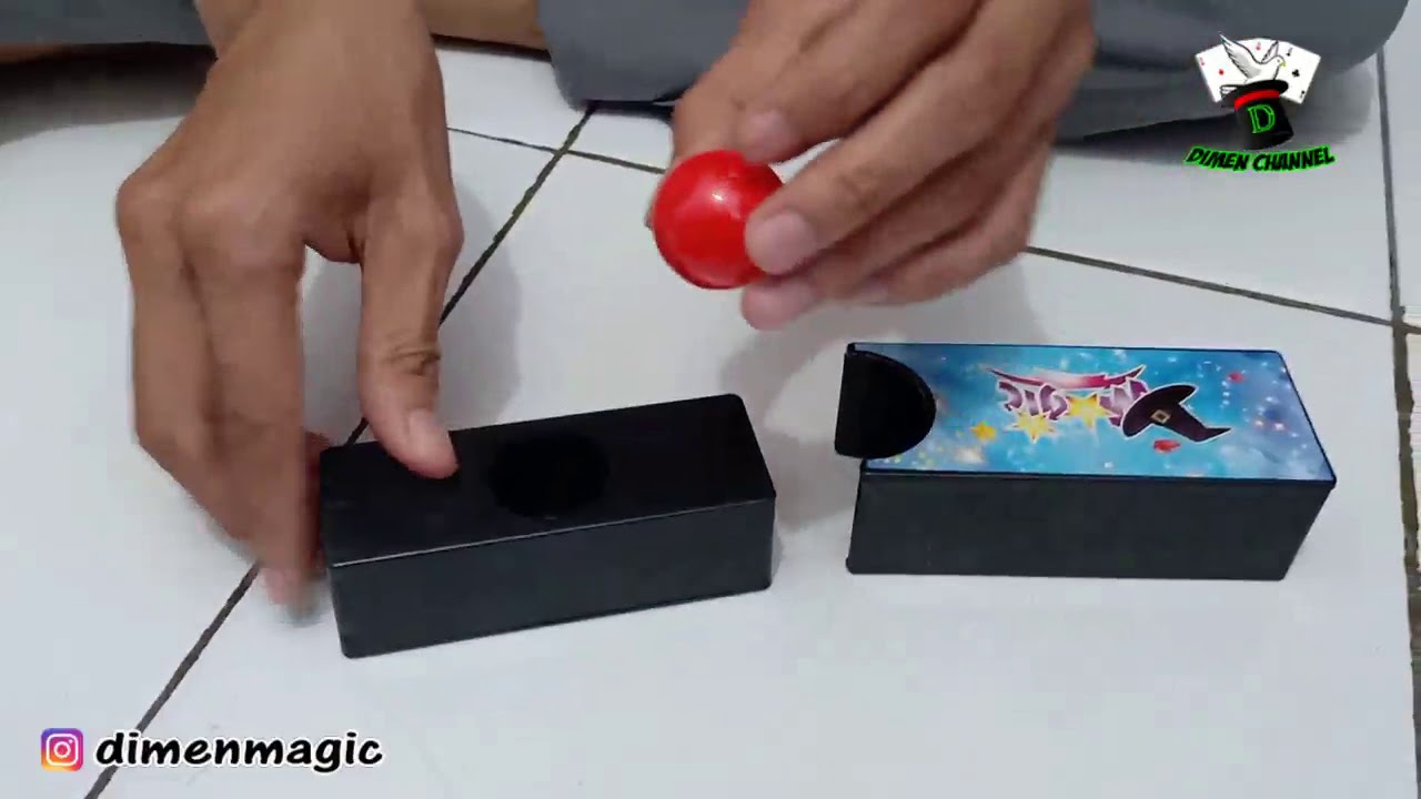 Rahasia Sulap Magic Ball Box | Tutorial Magic | Change Ball | Dimen ...