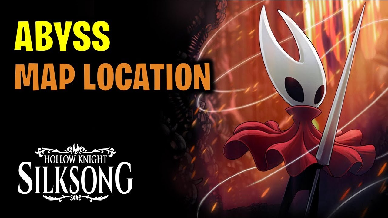 Where to find Abyss Map Location | Hollow Knight Silksong - YouTube