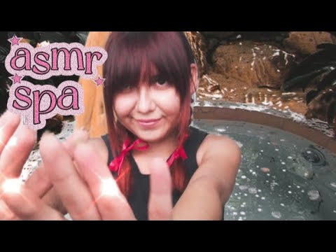Asmr spa relajante | sonidos asmr | asmr roleplay #asmrspa - YouTube