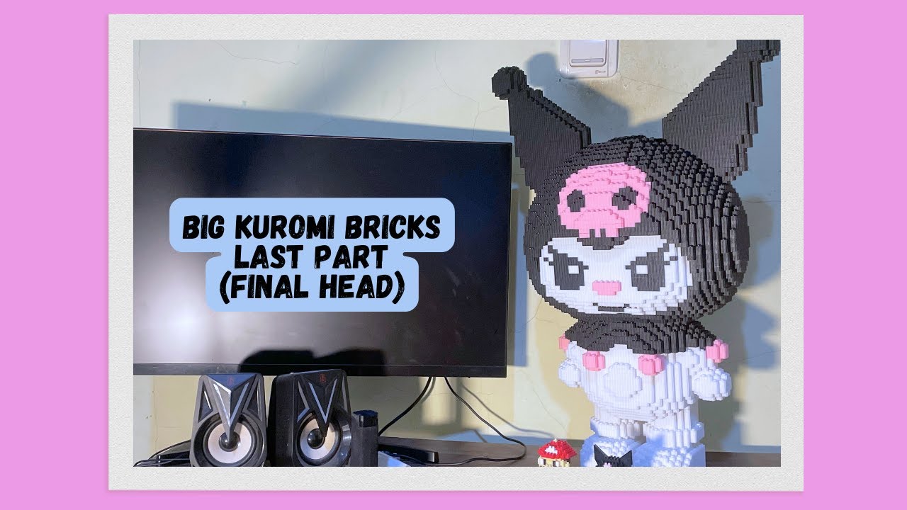(Final Part, Head) DIY 4583 pcs Kuromi Bricks (Speed up) - YouTube
