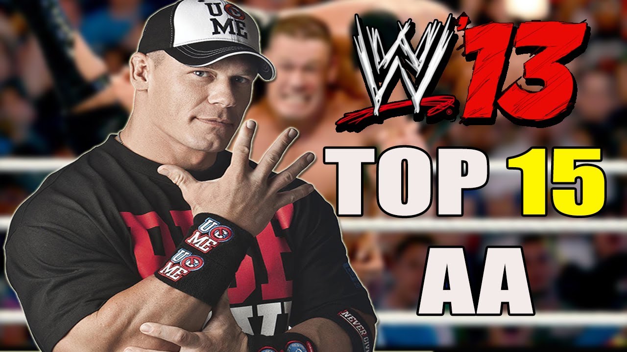 WWE '13 - Top 15 Ways to Hit AA ( Attitude Adjustment ) - YouTube