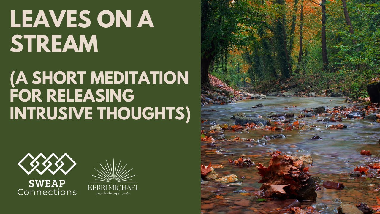 Leaves on a Stream | Cognitive Defusion Exercise | Connect to Calm - YouTube