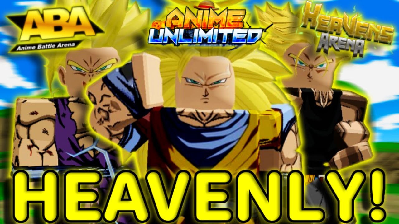 Using Dragon Ball Characters In DIFFERENT ABA Roblox Games! - YouTube