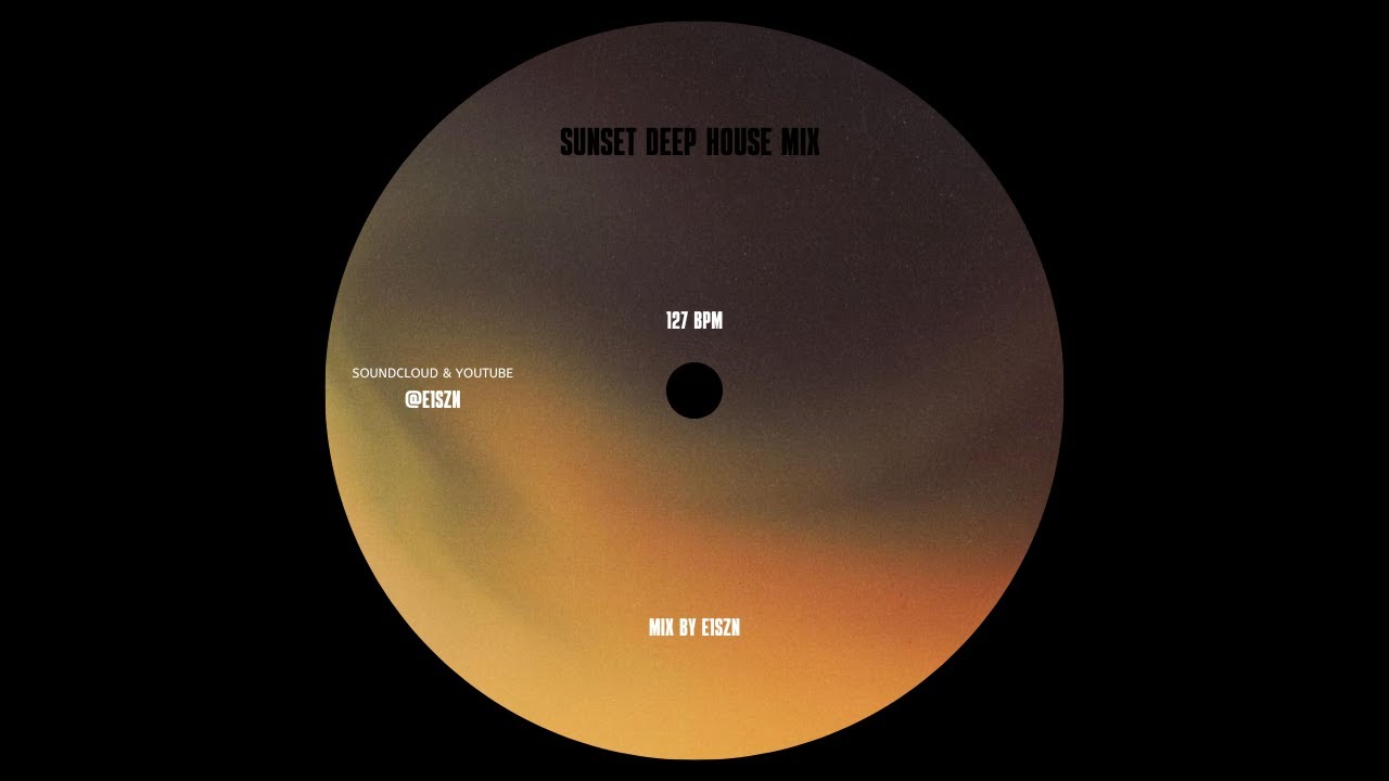 sunset deep house mix - YouTube