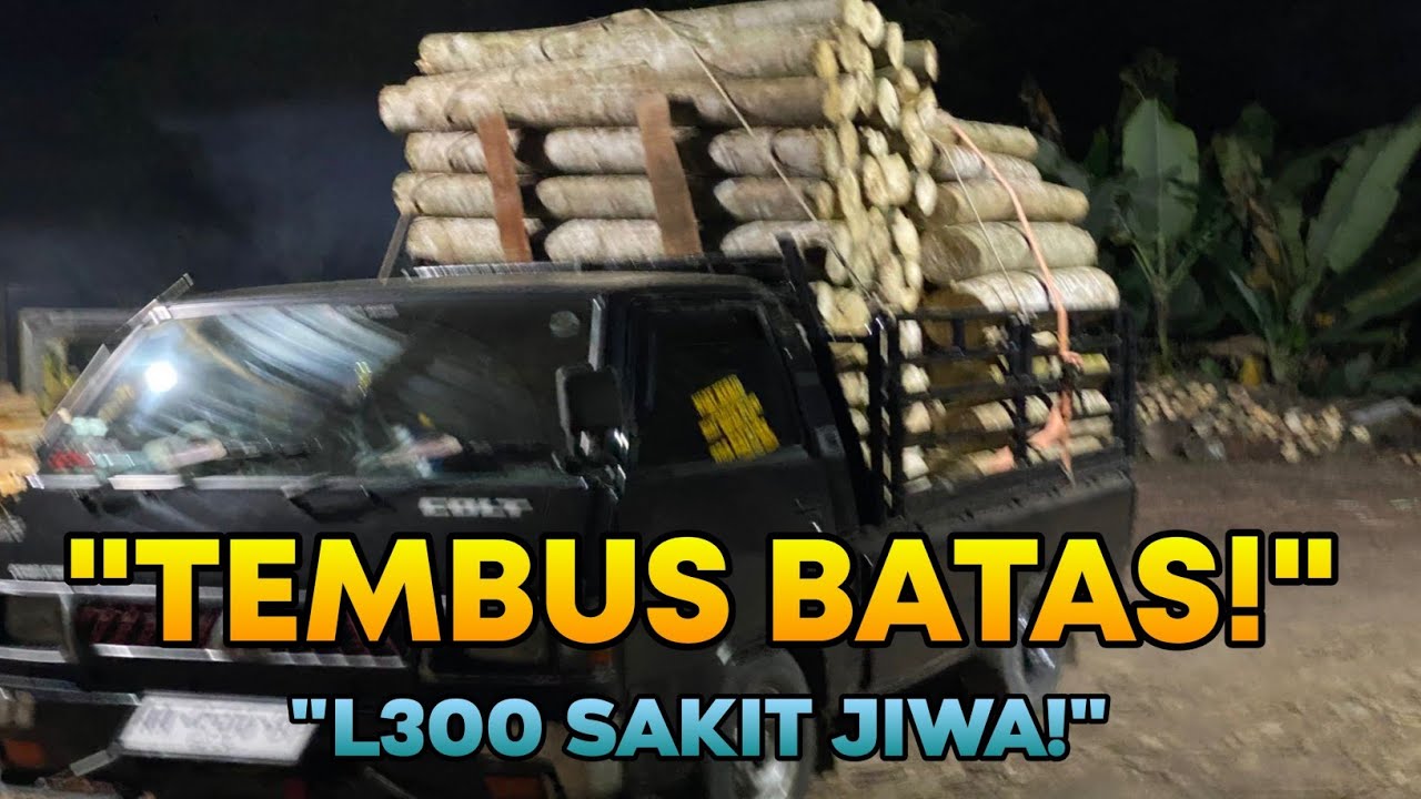 "Muatan Sundul Langit! L300 Sam Epen Tembus Batas Aman! - YouTube