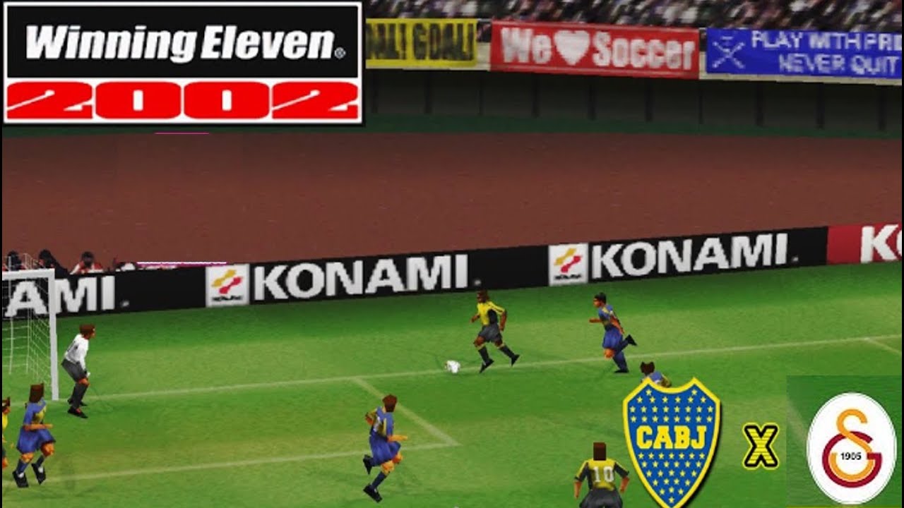 Un Partido Nostálgico Boca Juniors vs Galatasaray - Winning Eleven 2002 ...