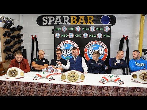 WBU Boxing Conference - Ben Poole & James Barker Big Fights! - YouTube