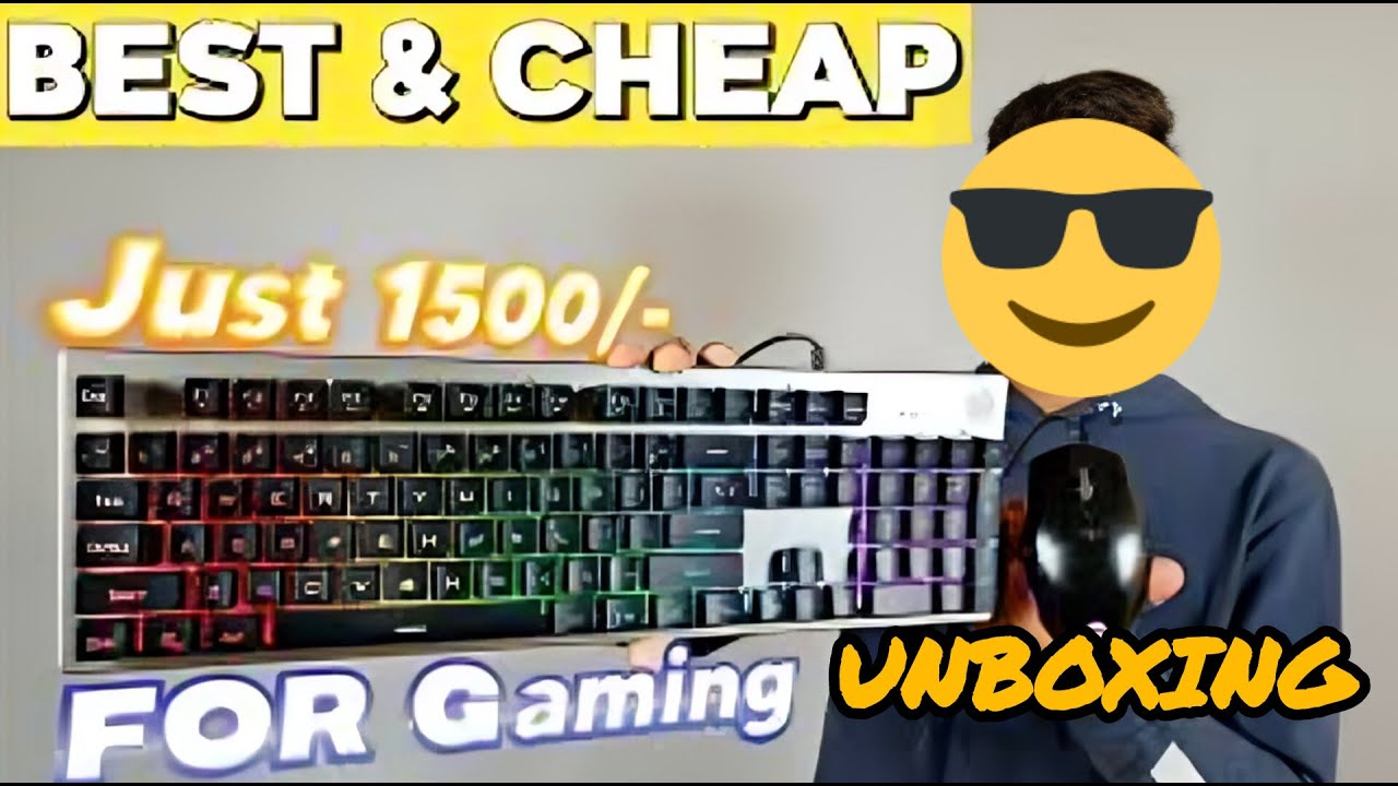 Ultra budget RGB Gaming keyboard Mouse Combo Unboxing🔥 - YouTube