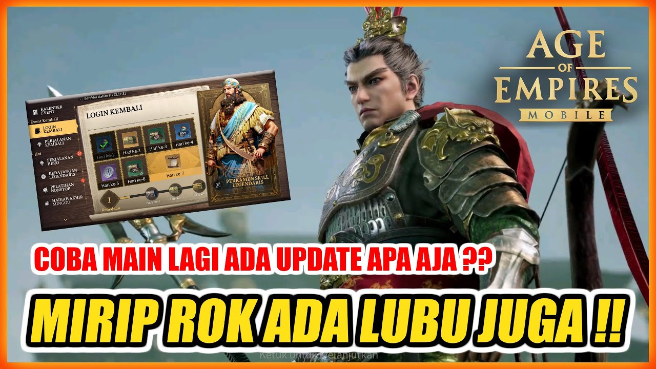 MIRIP ROK ADA LUBU NOBUNAGA DAN HERO INDO !! UPDATE GLOBAL AGE OF ...