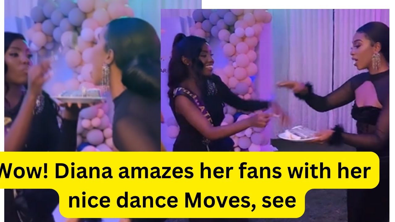 Wow! Diana amazes her fans with her nice dance Moves, see #dianabahati ...