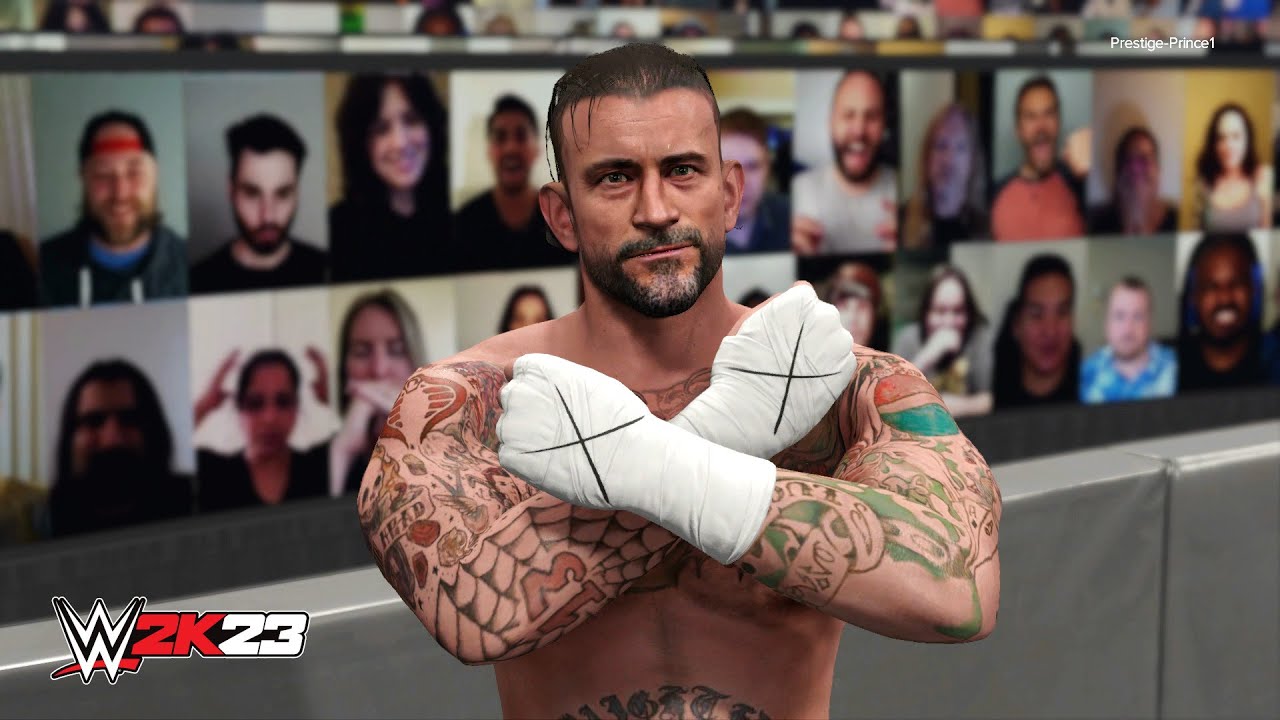 WWE 2K23 - CM Punk GTS Compilation! - YouTube