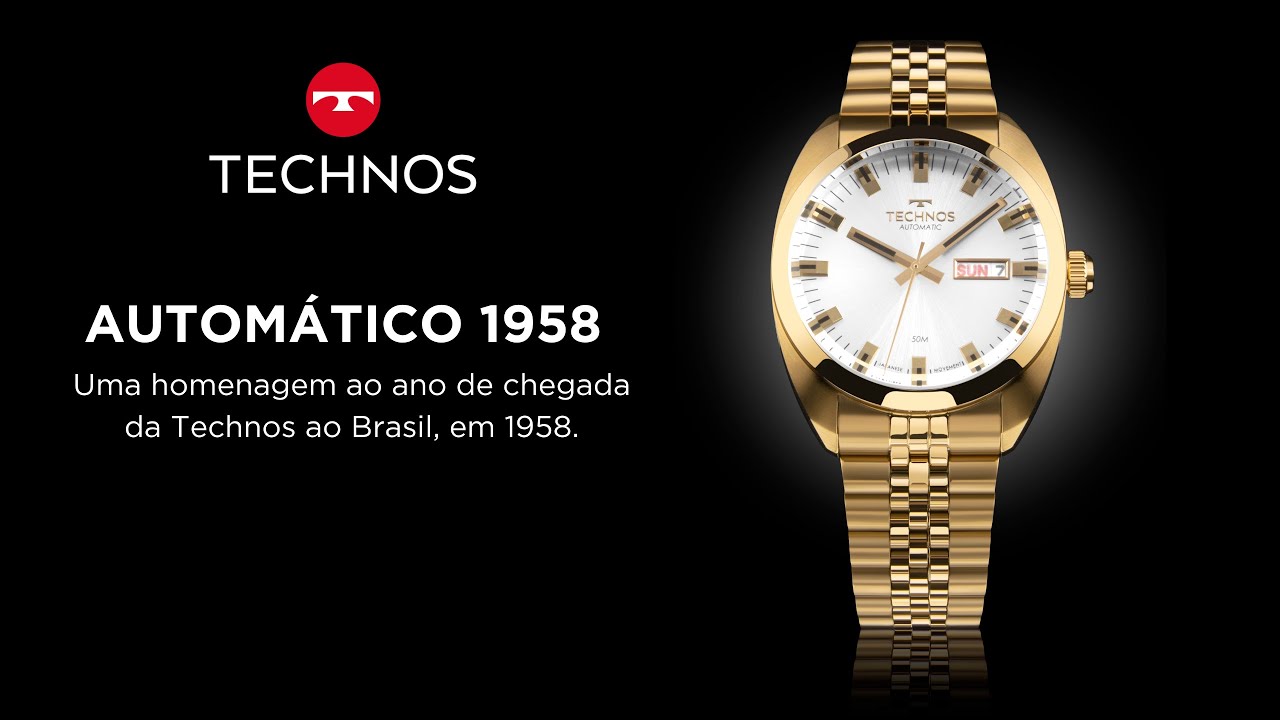 Technos Automático 1958 - Uma homenagem à chegada da Technos ao Brasil ...