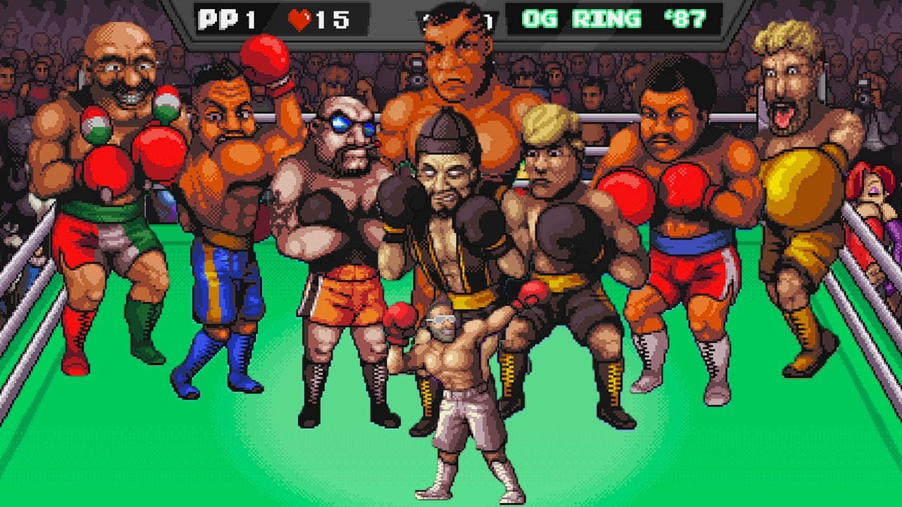 Retro Knock-Out! - All Final Circuit Fights - YouTube