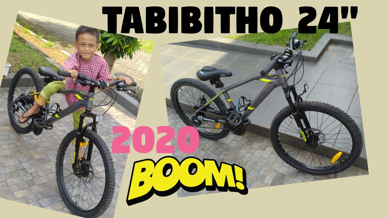 Sepeda MTB 24 inch Tabibitho Mischief 2,0 Satin Grey Model 2020 - YouTube