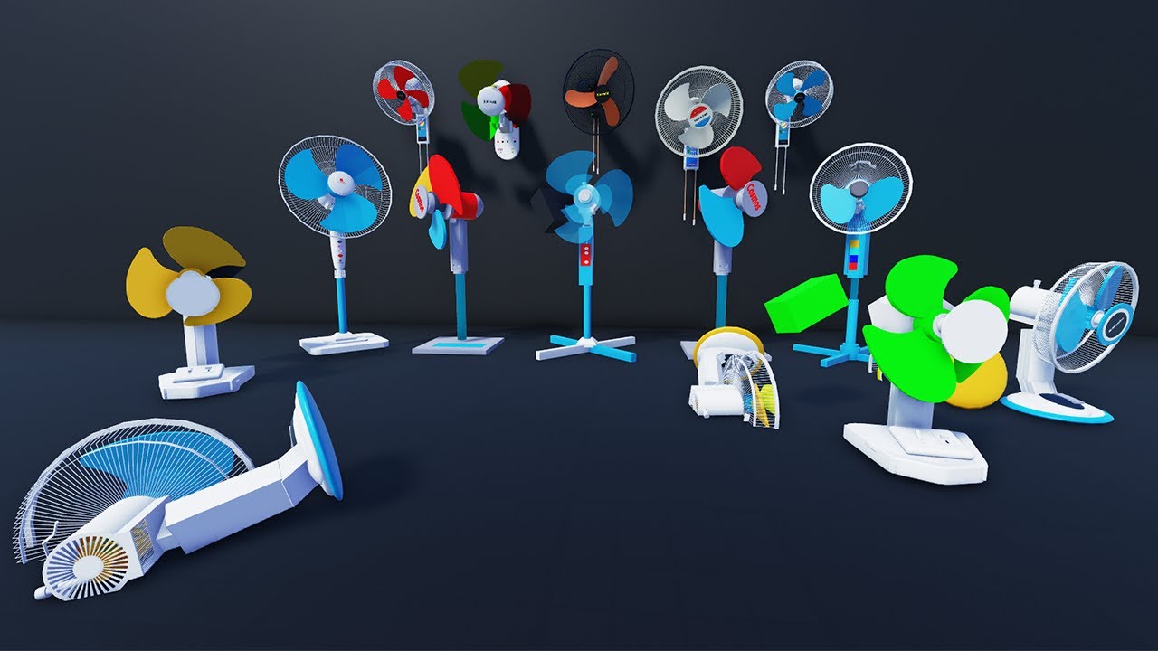 Many Fans : Funny Fans and Wall Fans Roblox (Kipas Angin, Pankha) - YouTube