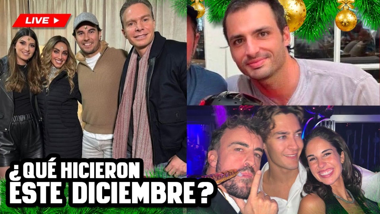 ¿Cómo festejaron los PILOTOS de F1 el AÑO NUEVO? - YouTube