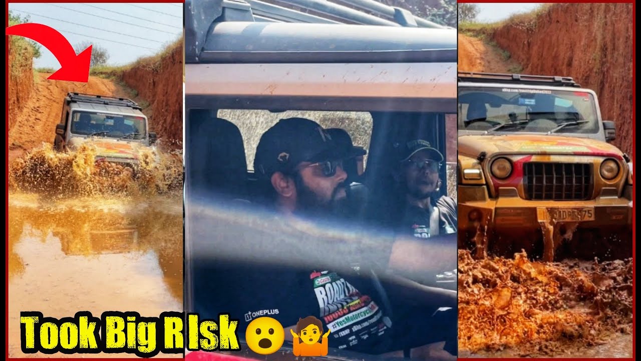 Extreme Off Roading With Mahindra Thar 🔥 - My First Experience Riding A Jeep | Enowaytion Plus ...
